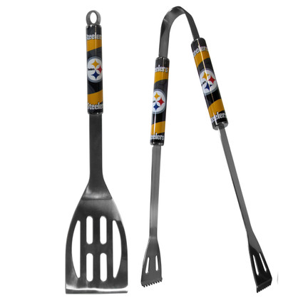 Cincinnati Bengals 2 pc Steel BBQ Tool Set - Dragon Sports