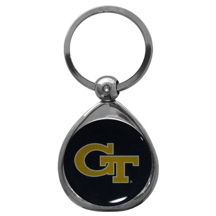 Georgia Tech Chrome Key Chain - Dragon Sports