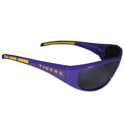LSU Tigers Wrap Sunglasses - Dragon Sports