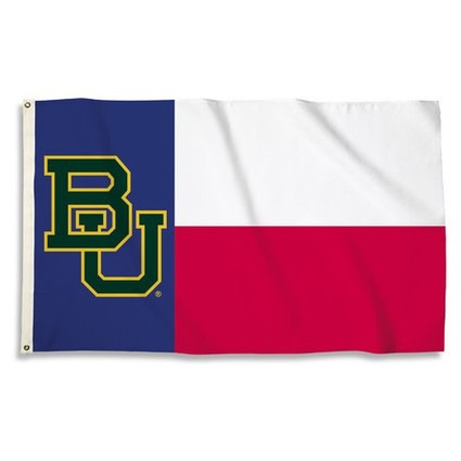 Baylor Bears NCAA Motif Logo Flag - Dragon Sports