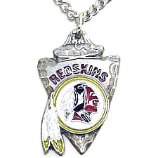 Washington Commanders NFL Arrow Chain Necklace - Dragon Sports