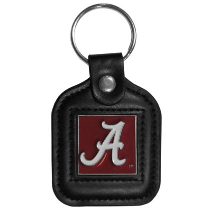 Alabama Crimson Tide NCAA Square Fob Key Chain - Dragon Sports