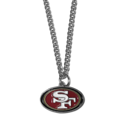 San Francisco 49ers Logo Chain Necklace - Dragon Sports