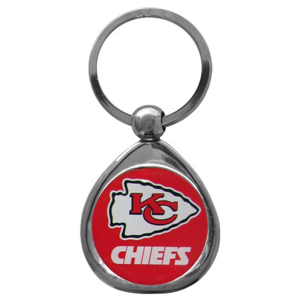 Kansas City Chiefs NFL Chrome Key Chain - Dragon Sports