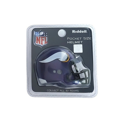 Minnesota Vikings NFL Pocket Pro Mini Helmet - Dragon Sports