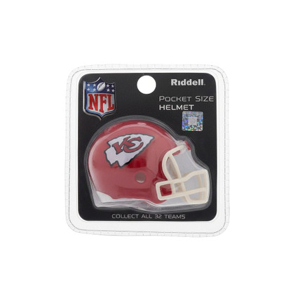 Kansas City Chiefs NFL Pocket Pro Mini Helmet - Dragon Sports