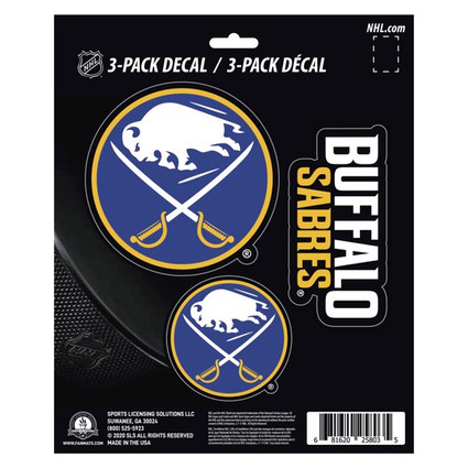 Buffalo Sabres NHL Decal Set - Dragon Sports