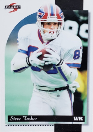 Steve Tasker - Buffalo Bills - 1996 Score Card #170 - Dragon Sports