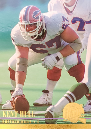 Kent Hull - Buffalo Bills - 1994 Fleer Ultra #25 - Dragon Sports