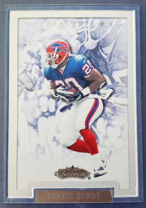 Travis Henry - Buffalo Bills - 2002 Fleer Showcase #110 - Dragon Sports