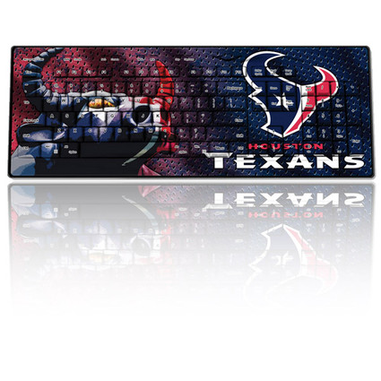 Houston Texans NFL Wireless Keyboard - Dragon Sports