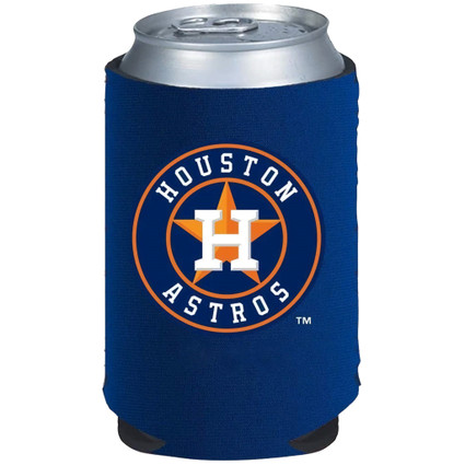 Houston Astros MLB Blue Can Cooler - Dragon Sports