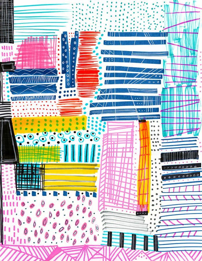Stacks of Patterns - Wonderwall Studio