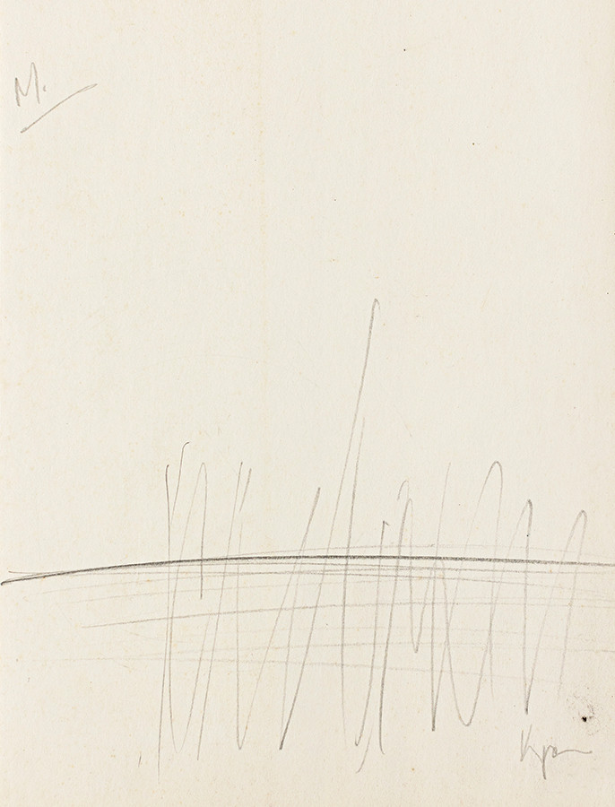 M Line Drawing - Wonderwall Studio