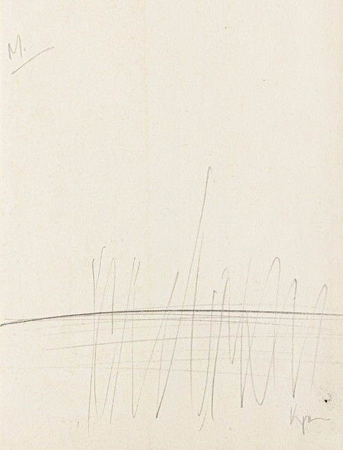 M Line Drawing - Wonderwall Studio
