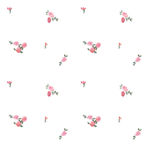French Floral Pattern - Wonderwall Studio