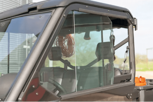 Genuine Can-am 2022 Defender Front Clear Rigid Doors
