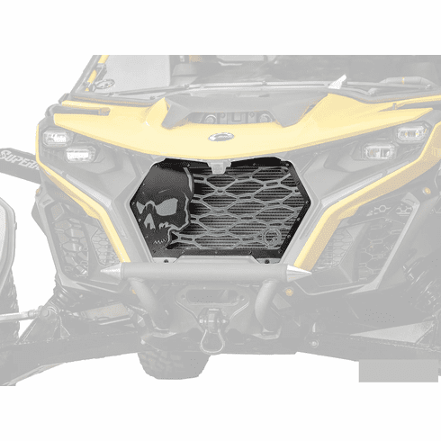 Super ATV 2024+ Can-am Maverick R Skull Style Grille Insert