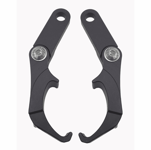 ModQuad Racing A-Pillar Light Bar Mounts Pro Fit Black