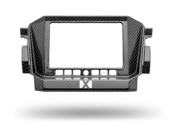 Xkraft Carbon Fiber 2020-2024 Polaris Rzr Pro Models Ride Command Surround Bezel - Side By Side ...