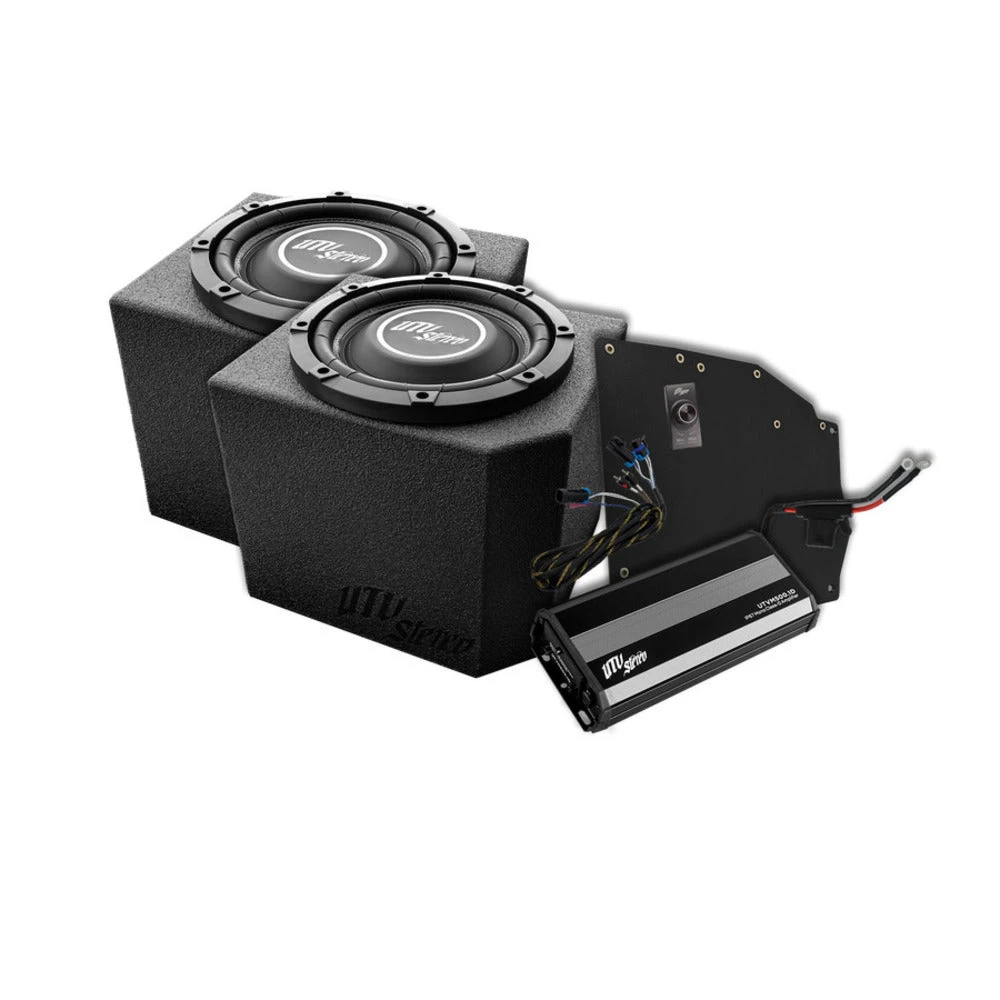 UTV Stereo Polaris Ranger 500W Dual 10" Subwoofer Kit - Side By Side Sports