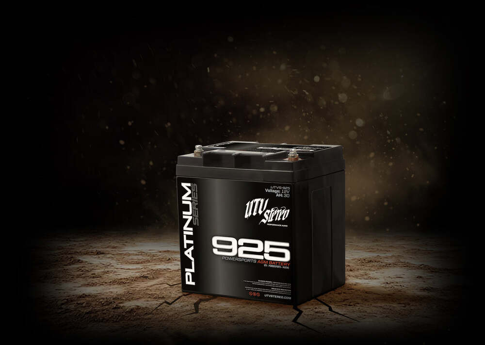UTV Stereo Polaris RZR Pro Series 4 Seat Models 2nd Battery Kit - Side ...
