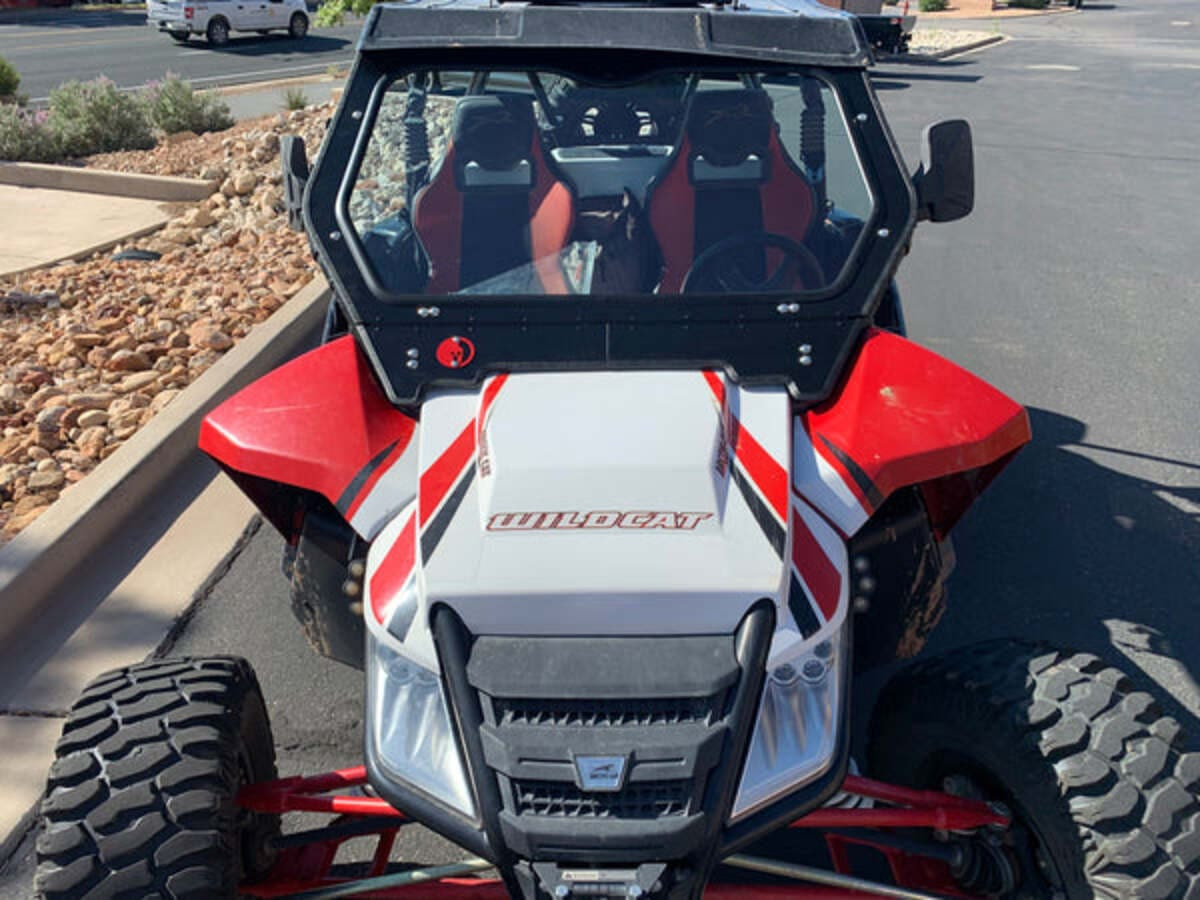 Dirt Warrior Accessories 13 18 Wildcat 1000 Front Windshield
