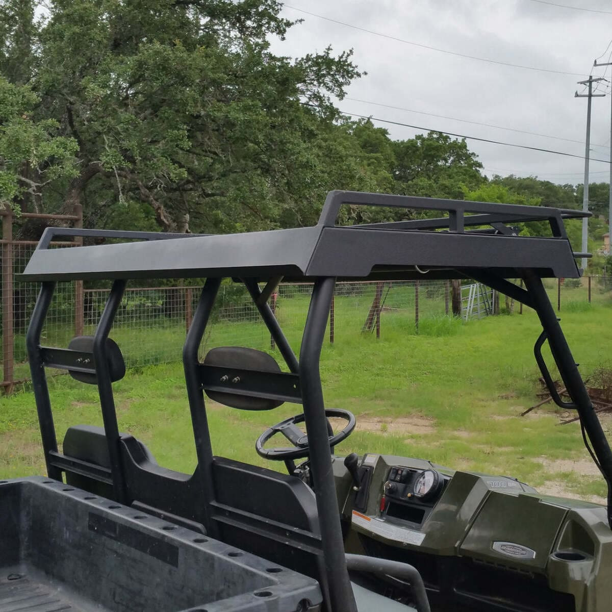 Ranch Armor 08 20 Polaris Single Cab Metal Top