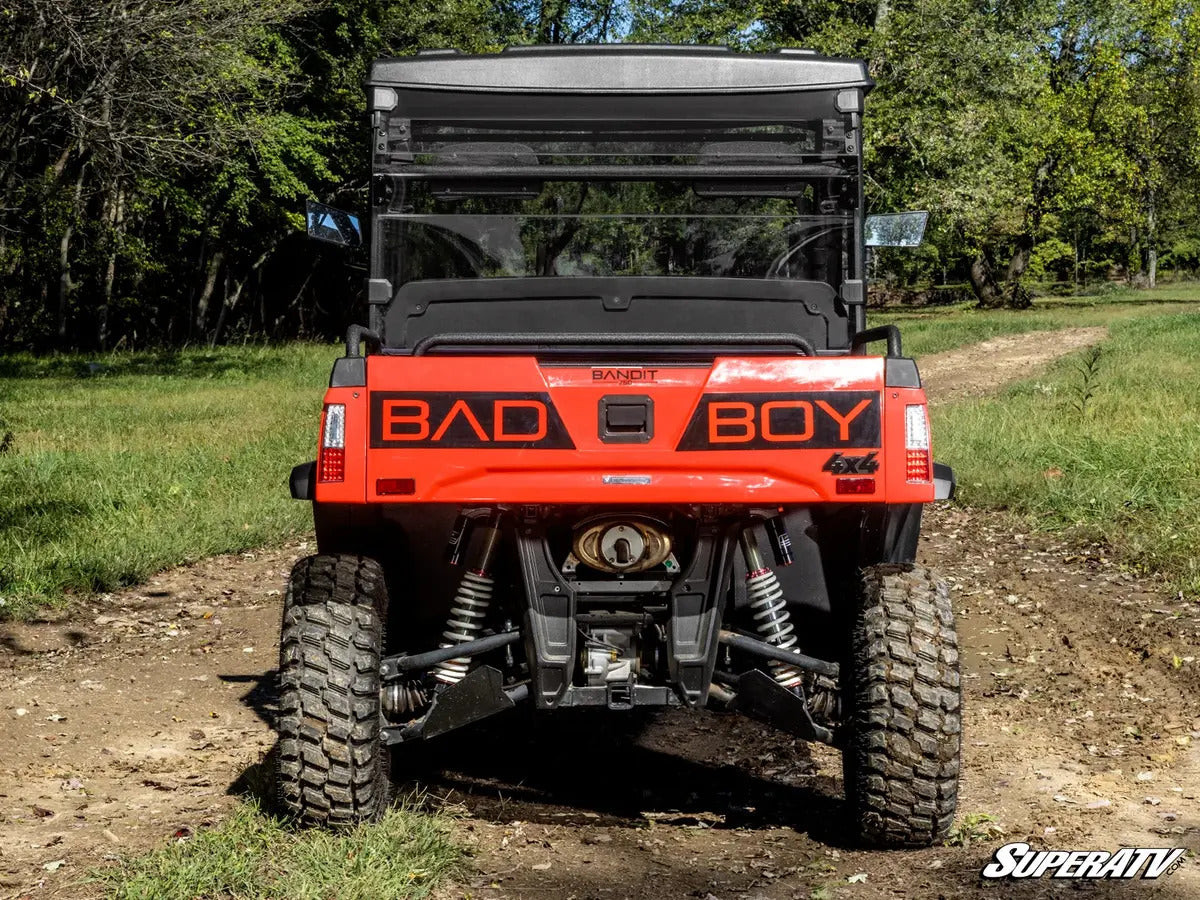 SuperATV Bennche Cowboy Rear Windshield - Side By Side Sports