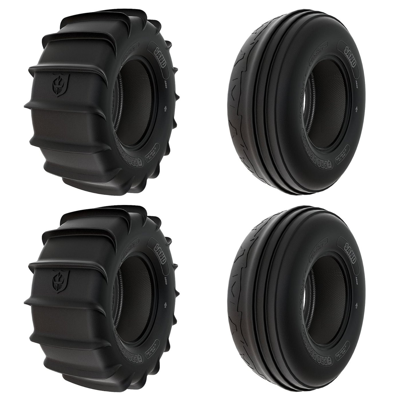UTV Sand Tires - Dune Paddles - Tire and Wheel Packages