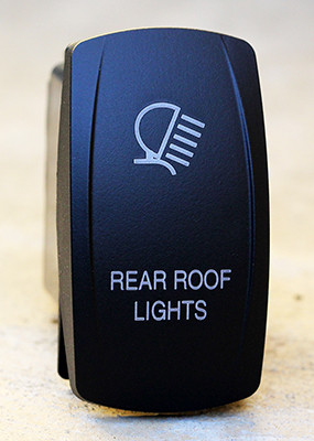 FJ Roof Lights - Dual Led Lighted Rocker Switch