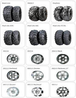 UTV Tires | Wheels - Premounted Kits