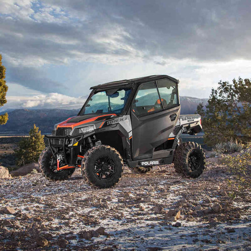 2016+ Polaris General Front Poly Hinged Window Premium Full Doors ...