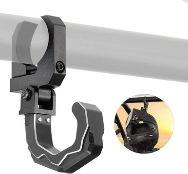 UTV 1.6"-2" Roll Bar Roll Cage Helmet Hook - Side By Side Sports