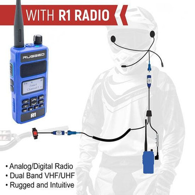 Rugged Radios Race Series Complete Motorcycle Communication