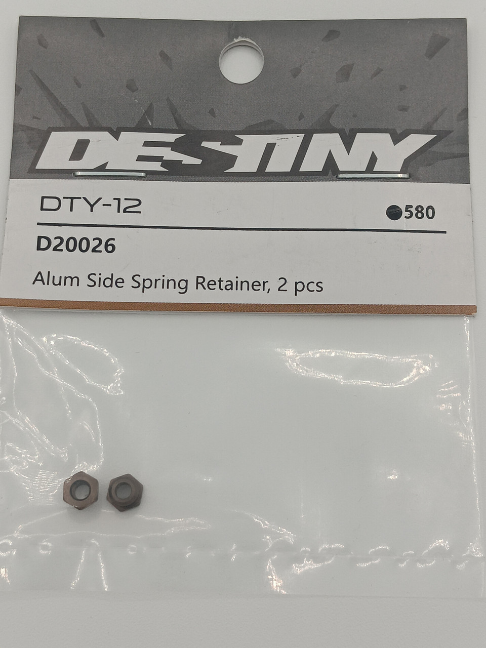 Aluminum Side Spring Retainer (2)