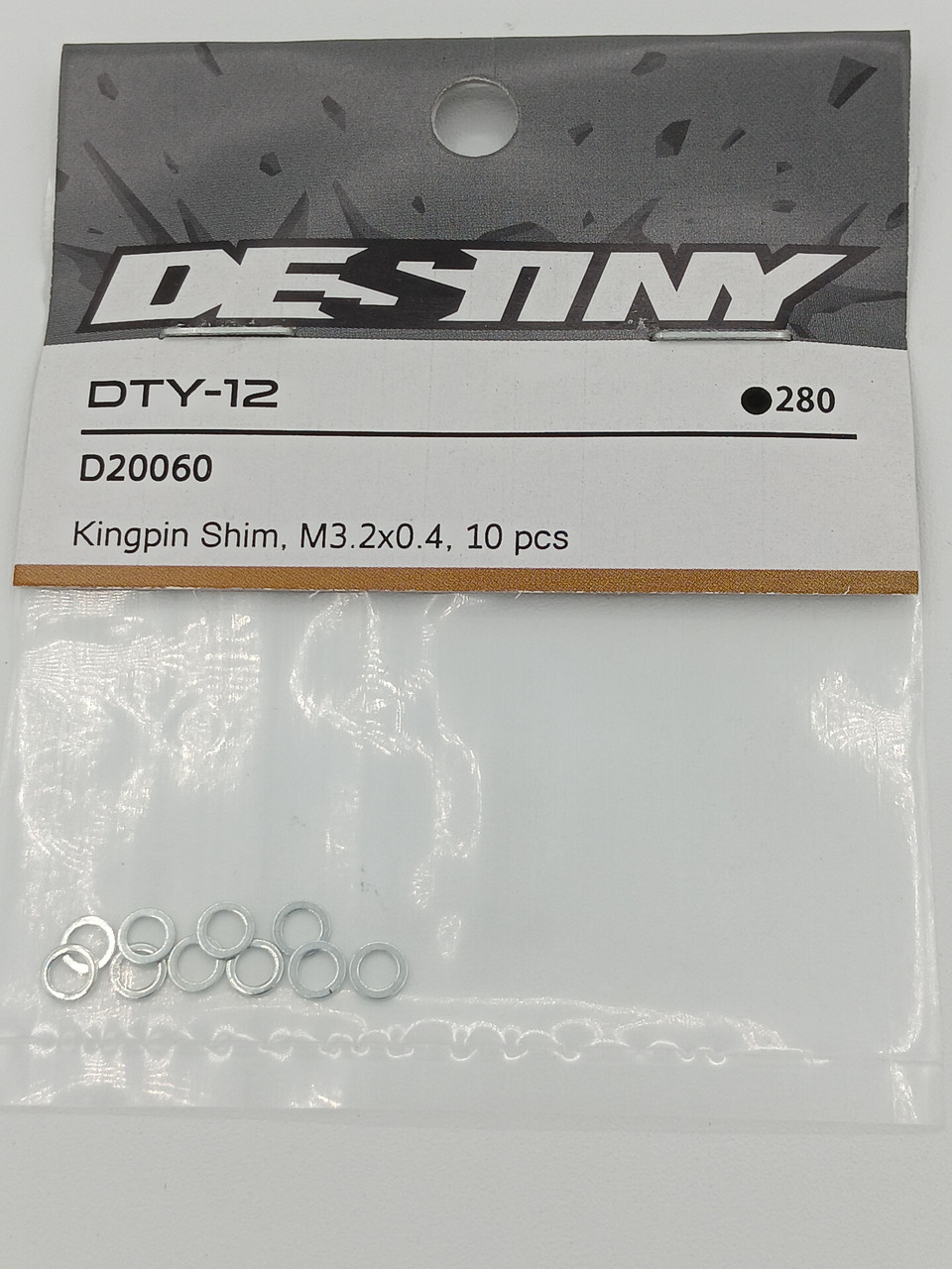 Kingpin Shim M3.2x0.4 (10)