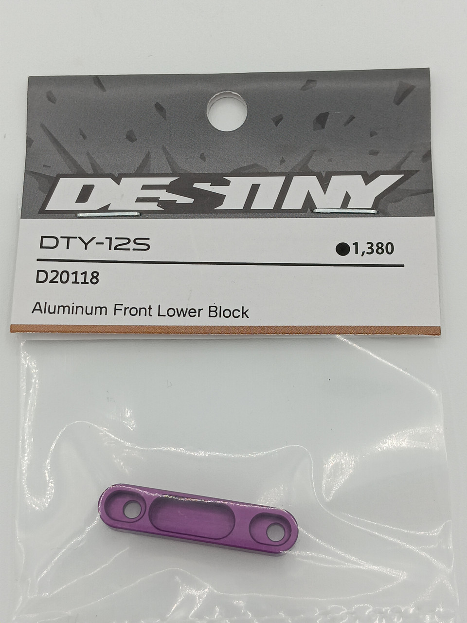 DTY-12S Aluminum Front Lower Block