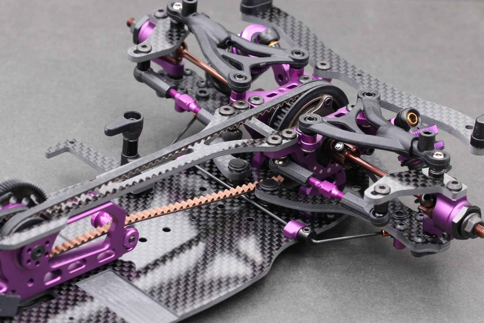 DTY-10 Touring Car Kit Aluminum Flex Chassis