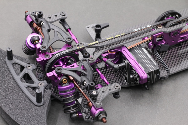 DTY-10 Touring Car Kit Aluminum Flex Chassis