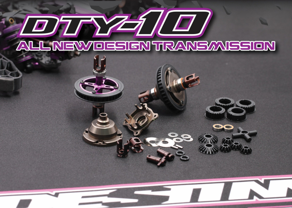 DTY-10 Touring Car Kit Aluminum Flex Chassis