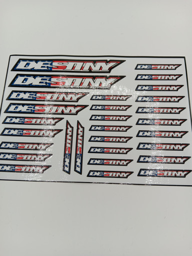 Destiny USA Sticker Sheet