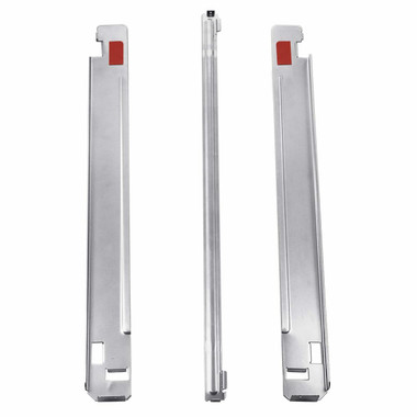 KSTK2 29 Inch Stacking Kit Chrome Steel Compatible with LG Washer Dryer