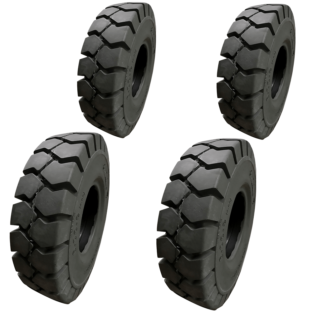 7.00-12 & 6.00-9 Solid Tires & Wheels (Split)
