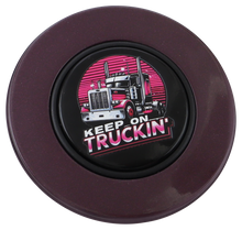 Classic Purple - Keep on Truckin' - Black Medallion