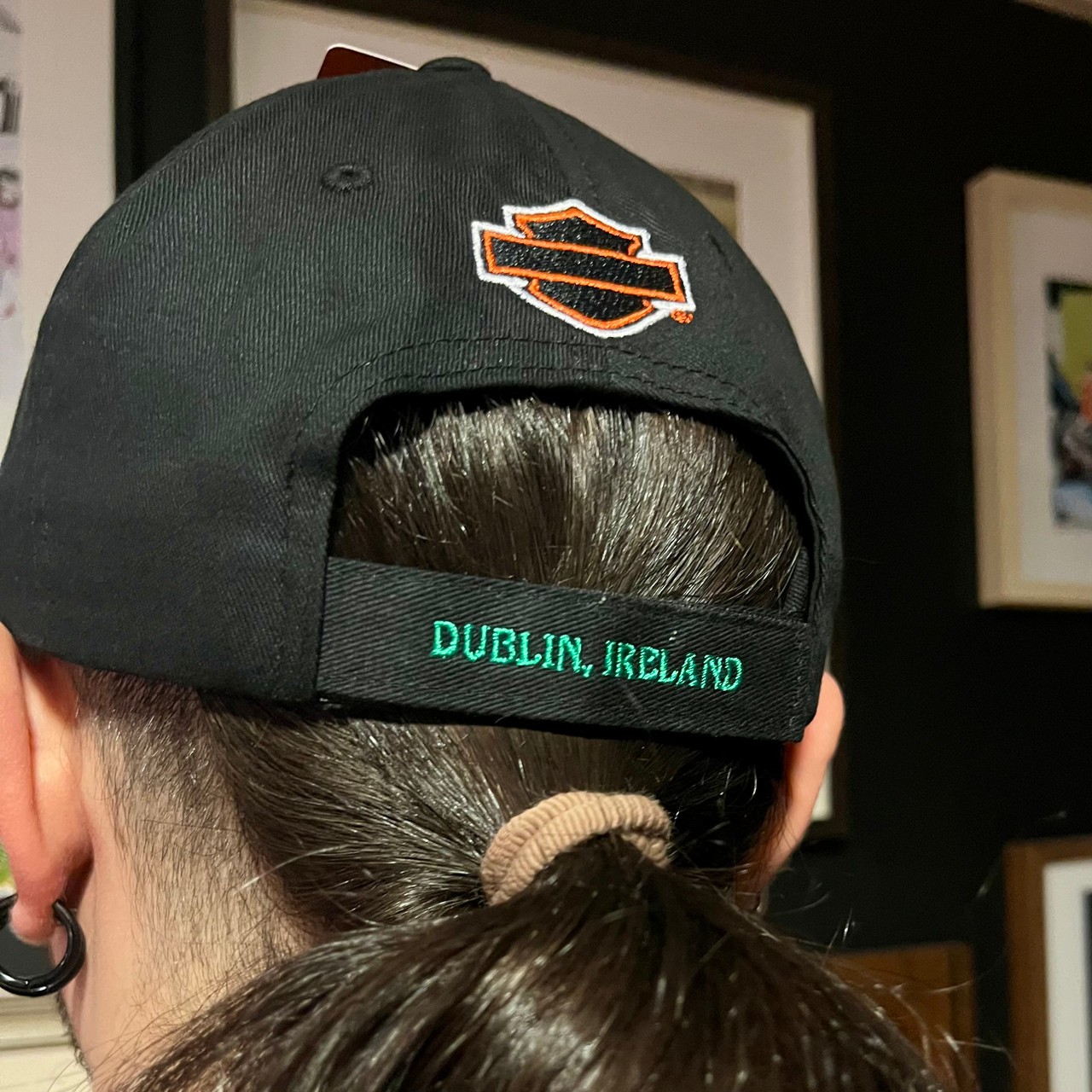 Custom Dublin H-D Irish Blood Baseball Cap