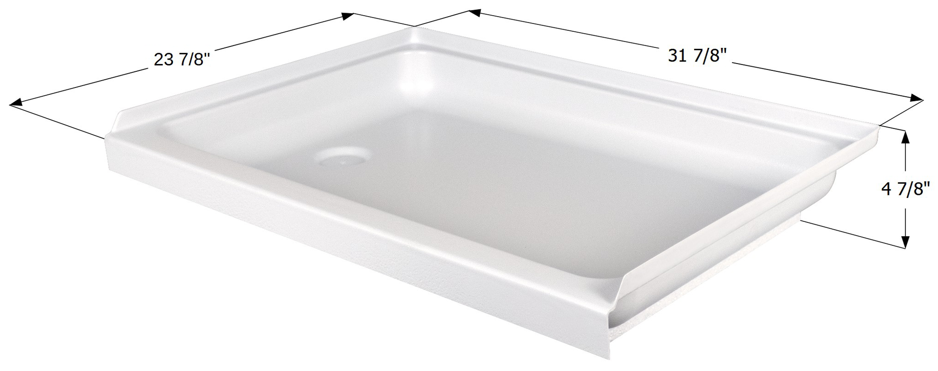 Neo Angle Shower Pan NSB3636