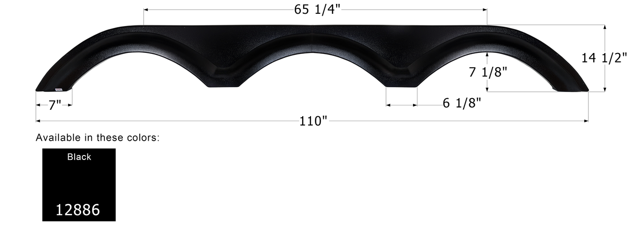 Triple Fender Skirts for Keystone Travel Trailers & Fifth Wheels - FS4293