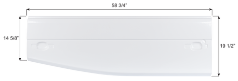 Winnebago View Outer Valance Panel RH, 160263