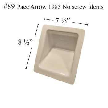 #89 Pace Arrow RV fiberglass gas filler neck surround - ICON Technologies